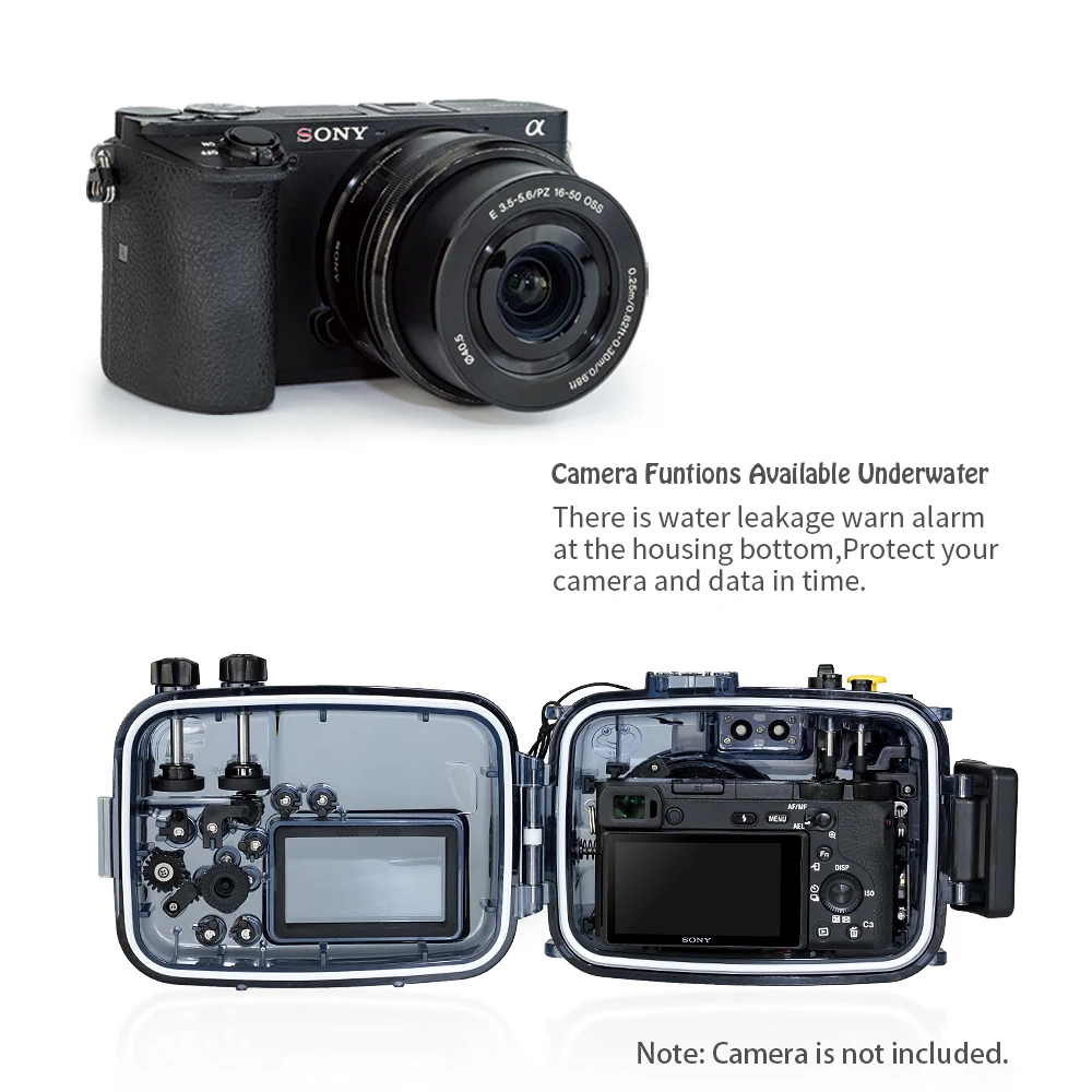 Underwater Camera Housing Seafrogs Waterproof Housing For Sony A6000