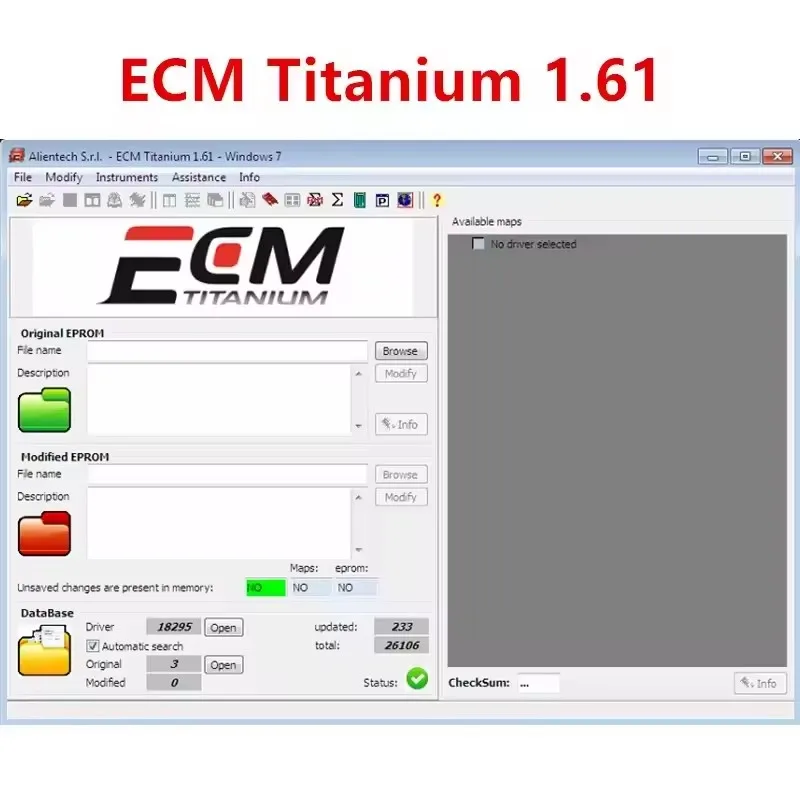 2025 Newest ECM TITANIUM 1.61 With 26000 + Driver ECM 18259+ Drivers ...