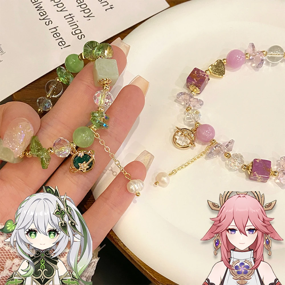 Yae-Miko-Nahida-Bracelet-Cosplay-Genshin-Impact-Sumeru-Girls-Fashion ...