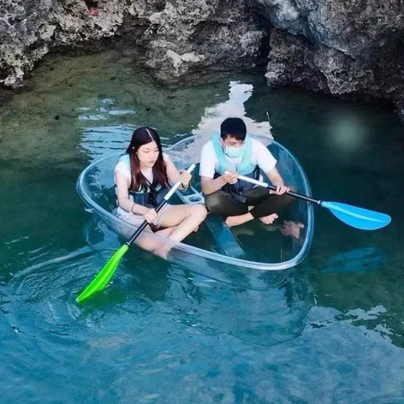 Heart-Clear-Bottom-Kayak-for-2-People-for-Couples-Transparent-Heart ...