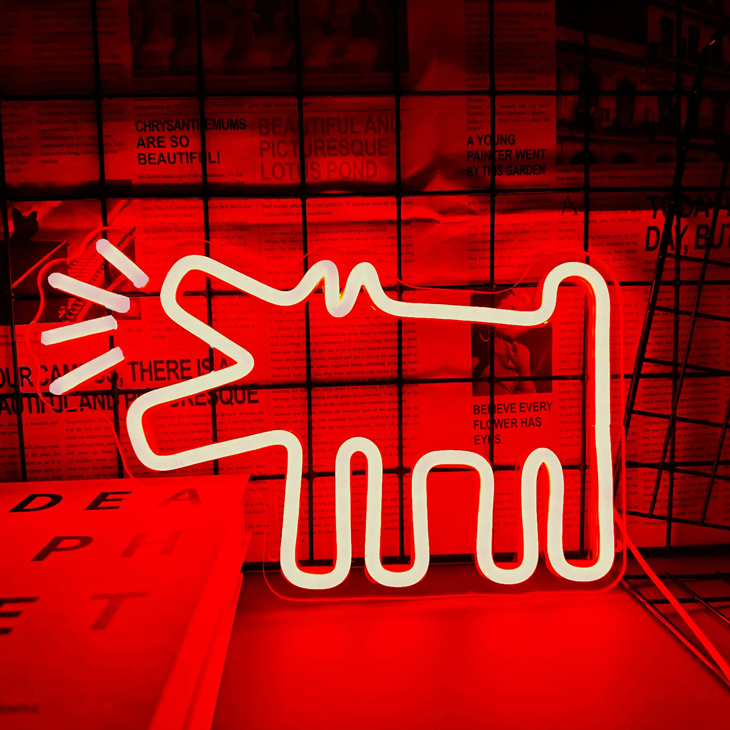 Dog-Street-Art-Neon-Sign-Creative-Neon-Light-Home-Decor-Wall-Hanging ...