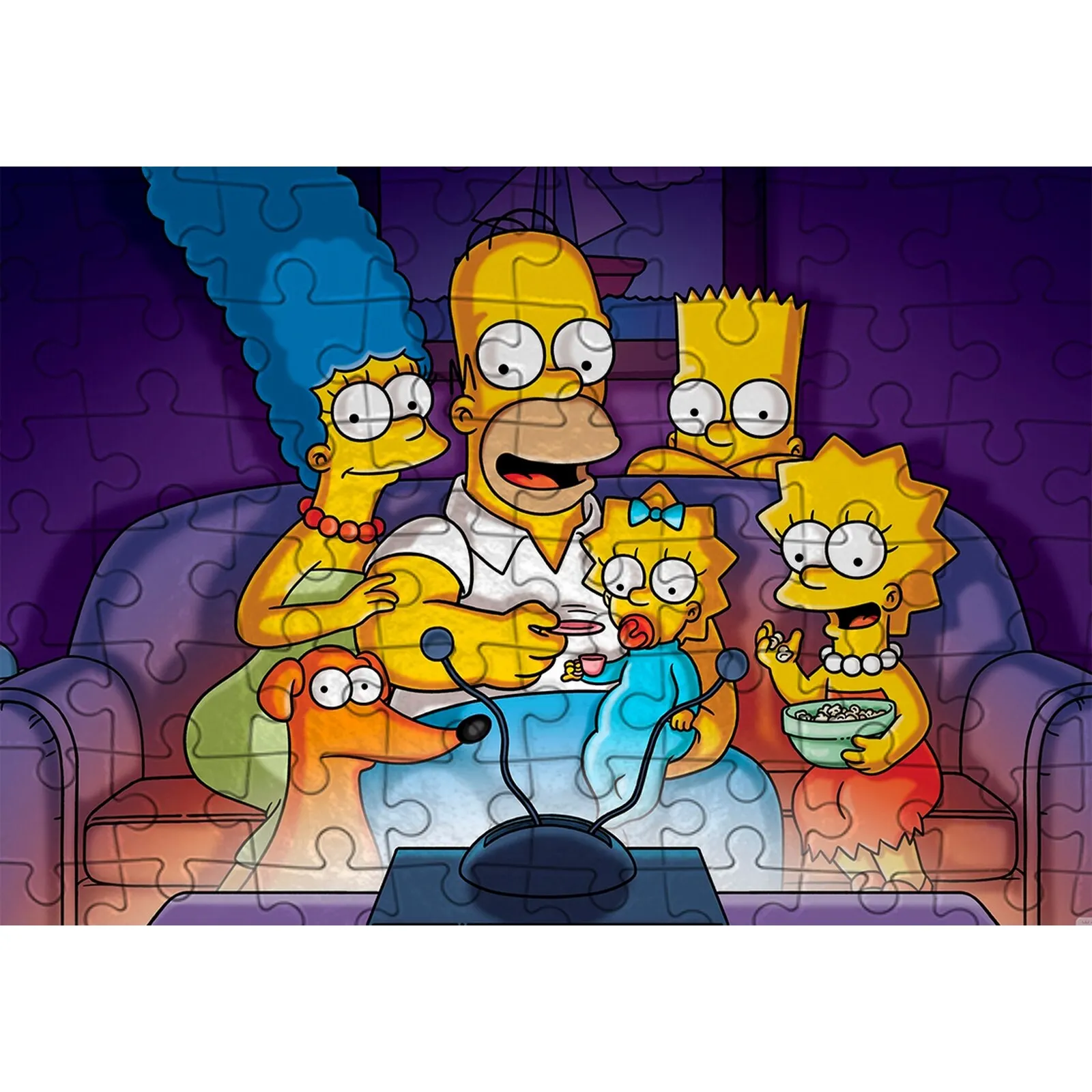 Puzzle puzzle картонный 38x26 cm simpsons 9|Puzzles| - AliExpress