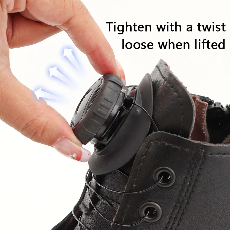 Large-Swivel-Buckle-Shoelace-No-Tie-Shoe-Laces-Without-Ties-Quality ...