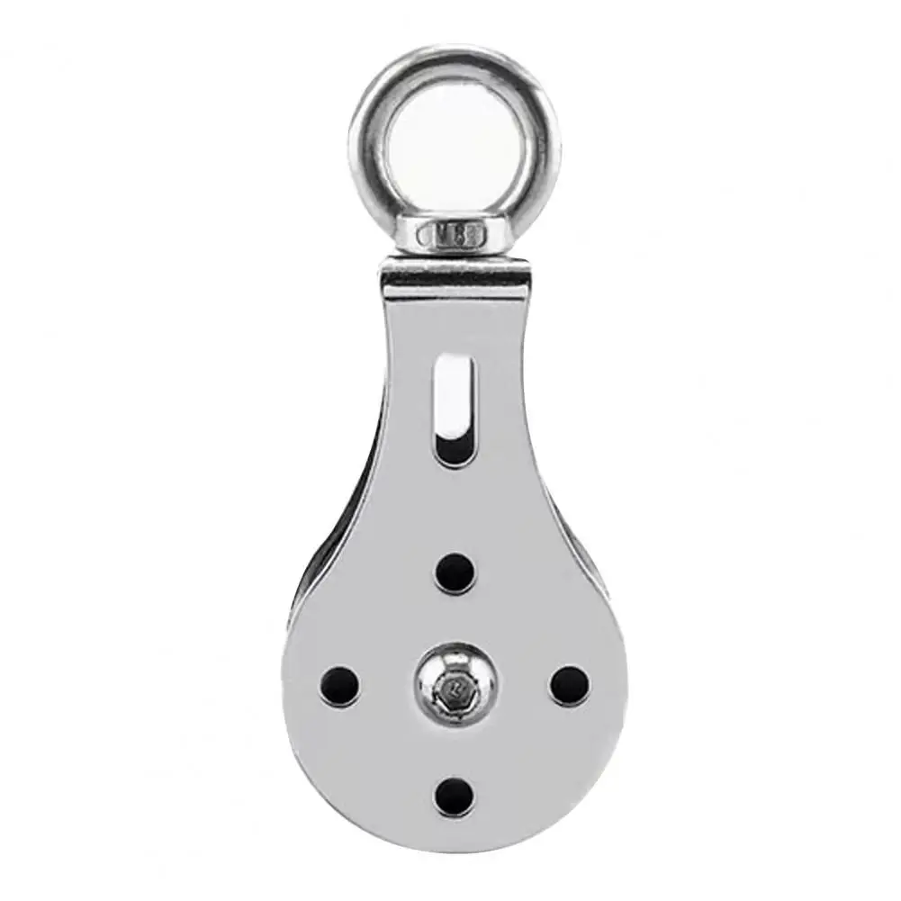 300KG Bearing Lifting Rope Pulley M8 Lifting Double Pulley Metal Silent ...
