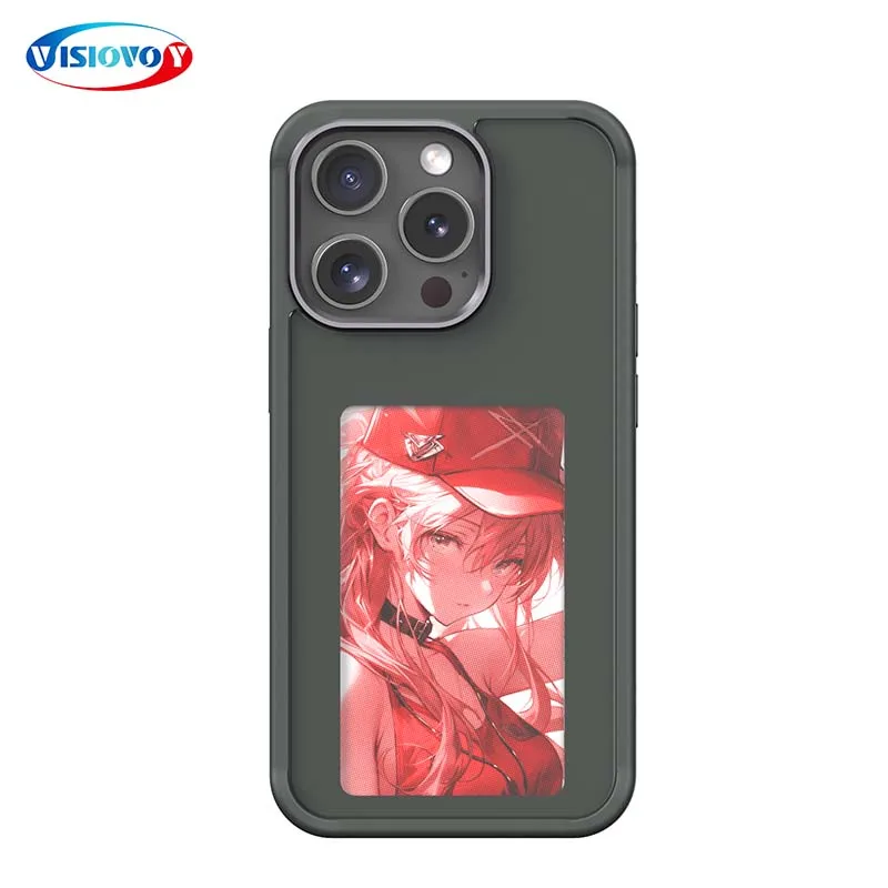 NFC-Function-Smart-Phone-Cases-For-iphone-15-14-13-Pro-Max-E-ink-Screen ...