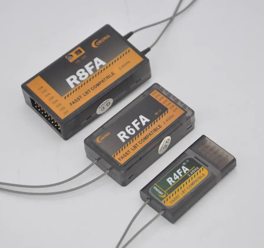 Corona-R4FA-R6FA-R8FA-R14FA-2-4G-Futaba-FASST-Compatible-14SG-16SZ-18SZ ...