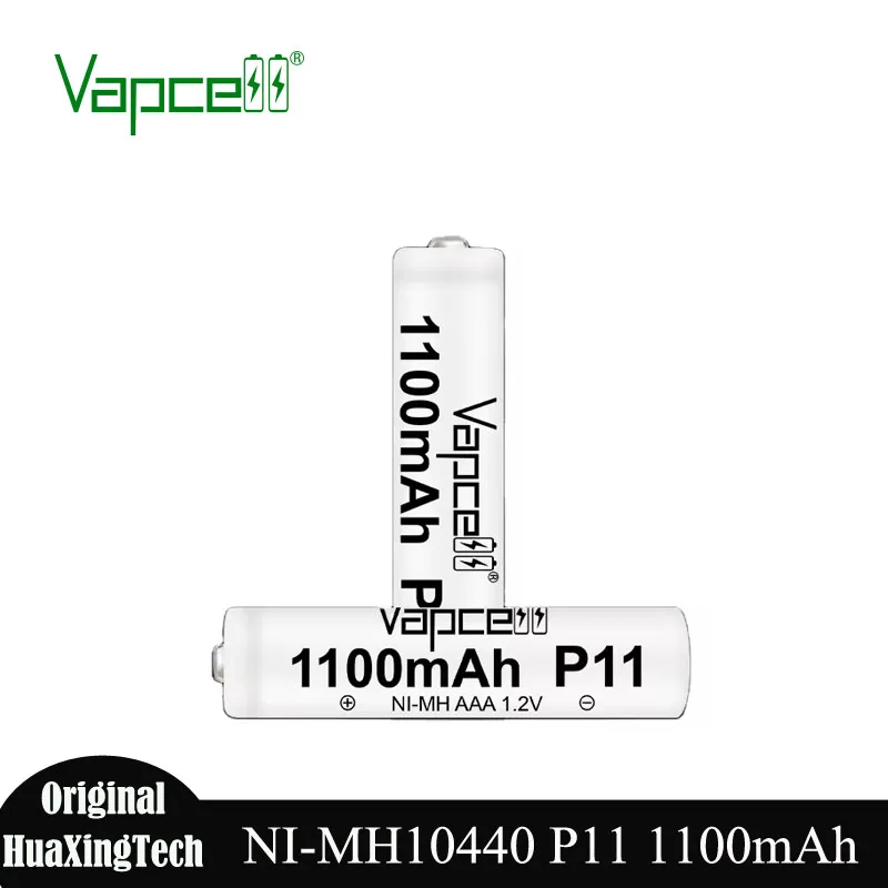1-20pcs High Quality Vapcell P11 NI-MH10440 Battery AAA 1100mah 1.2V ...