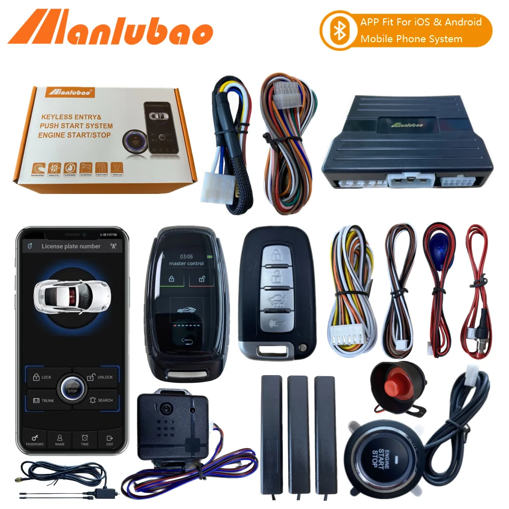Manlubao-Mobile-App-Universal-Smart-LCD-Key-Keyless-Entry-Push-Button ...