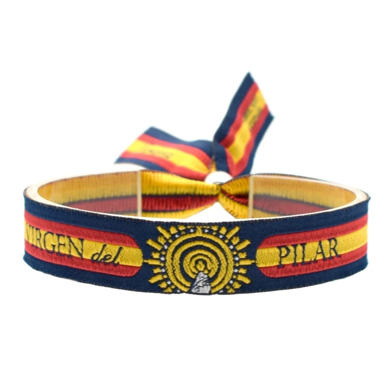 Spain Flag Bracelet Virgin Pillar - Bracelet Women Shipping Beads ...