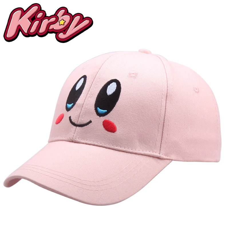 Kirby-Cap-Solid-Color-Baseball-Cap-Embroidered-Snapback-Caps-Women-Casual-Gorras-Hip-Hop-Dad ...