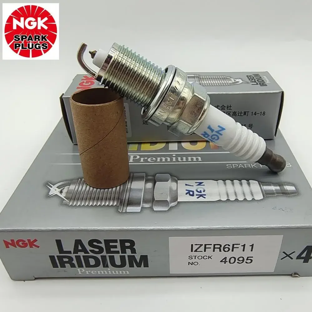 4Pcs-Original-NGK-IZFR6F11-4095-Iridium-Platinum-Spark-Plugs-For-Buick ...