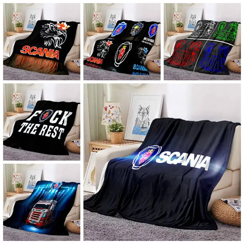 3D-Truck-Blanket-Scania-Ultra-Lightweight-Soft-Plush-Flannel-Throws-Blanket-for-Sofa-Bed-Couch ...