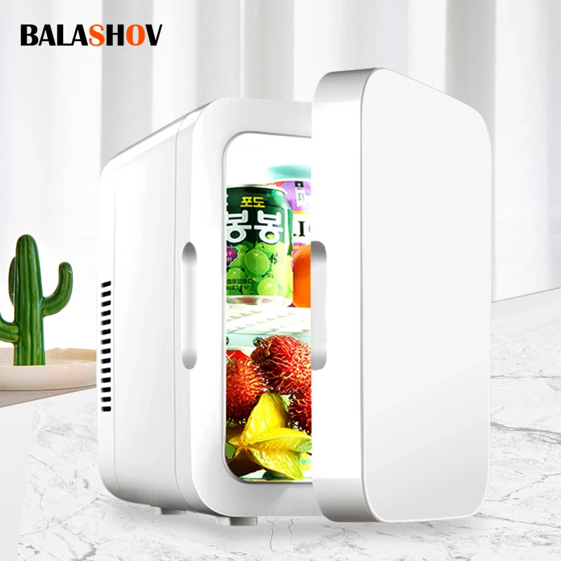 Mini Refrigerator 8l Portable Electric Fridge Silent Freezer Cooler ...