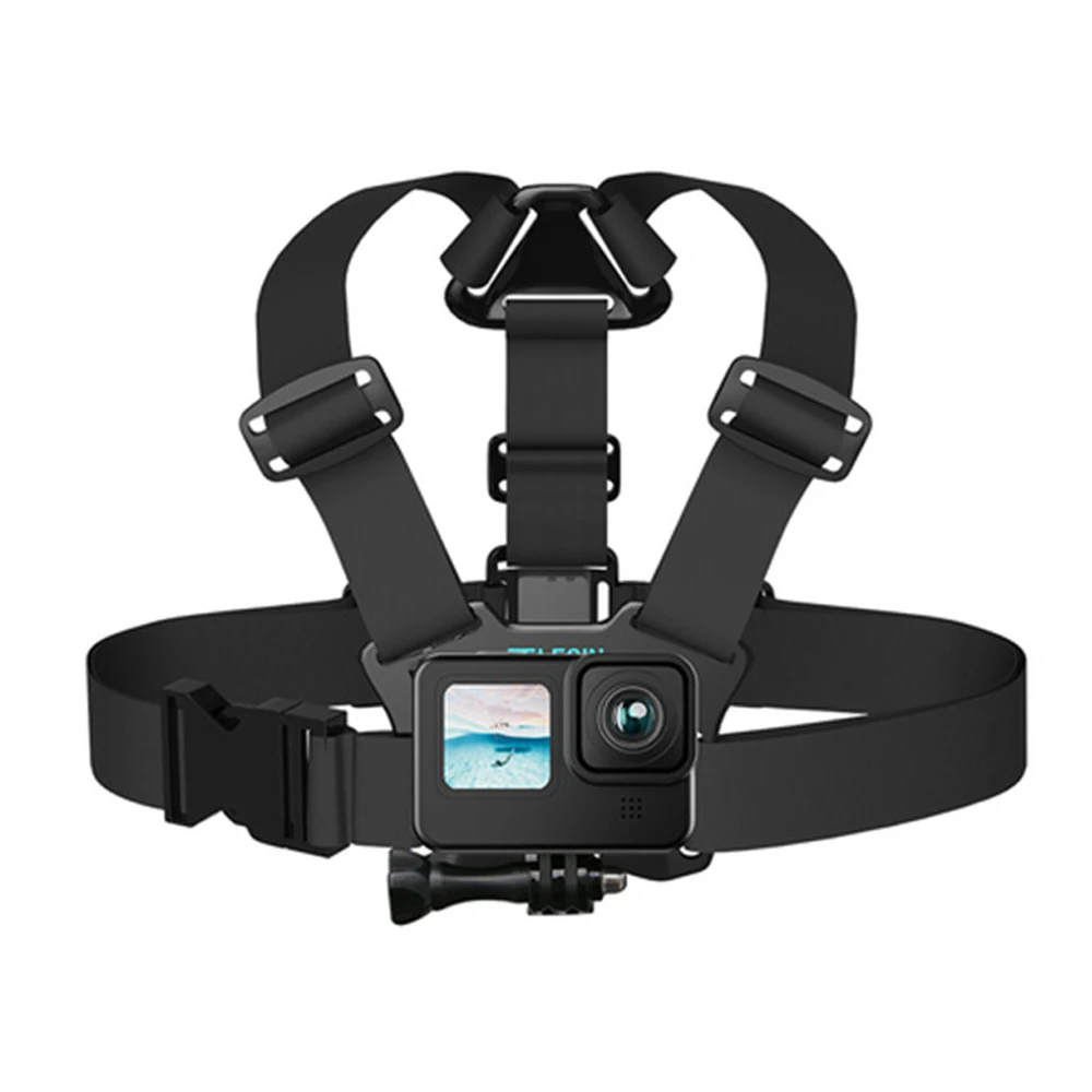 Telesin Chest Belt Head Strap Mount For Gopro Hero 11 10 9 8 7 6 5 ...