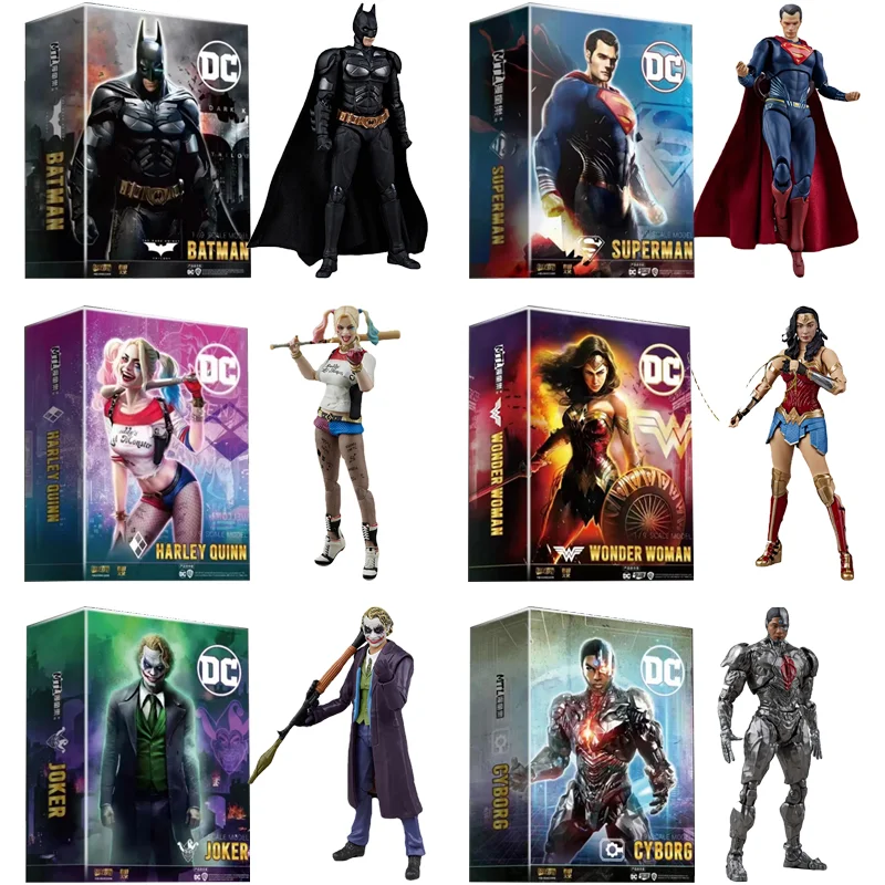 Fondjoy-figura-articulada-Original-de-DC-movible-Batman-Joker-Wonder ...