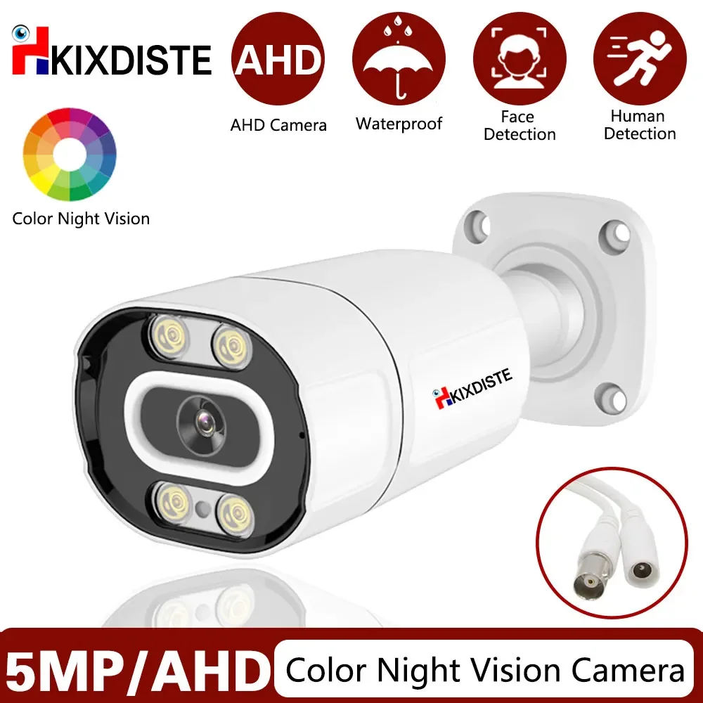 Bullet-Security-AHD-Camera-5MP-AHD-TVI-CVI-CVBS-30M-Color-NightVision ...