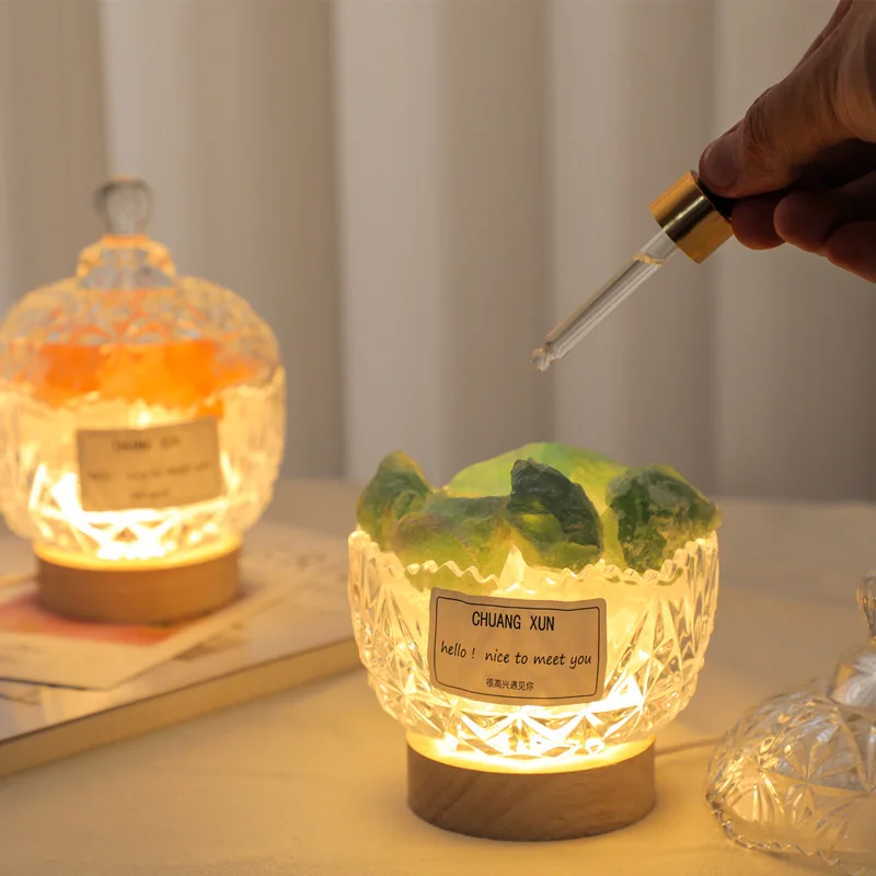 Aromatherapy Fragrance Aroma Diffuser Natural Crystal Stone for Wedding ...