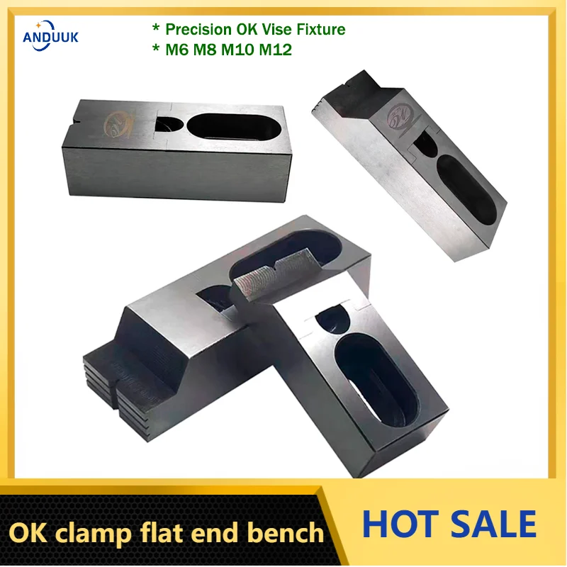1pc-M6-8-10-12-CNC-side-fixed-precision-Vise-OK-clamp-flat-end-bench ...