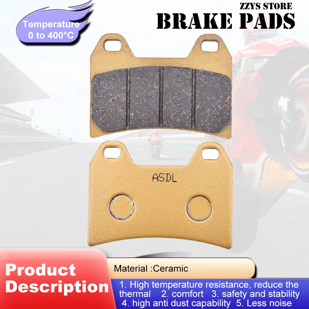 Good Motorcycle Brake Pads Disc Tablets For BREMBO 20 6800 10/20 ...