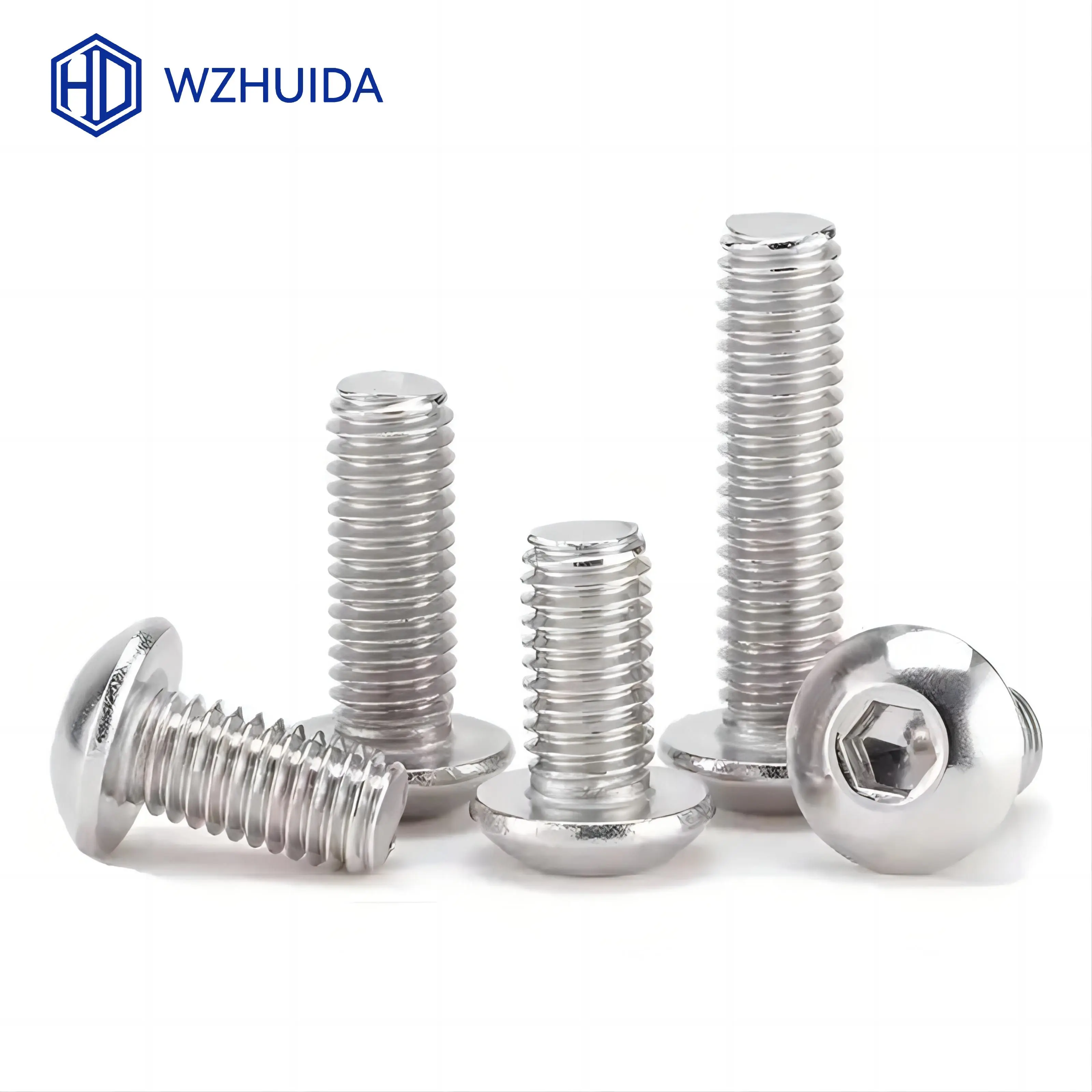 5-50pcs-M2-M3-M4-M5-M6-M8-M10-Hex-Socket-Button-Head-Cap-Screws ...