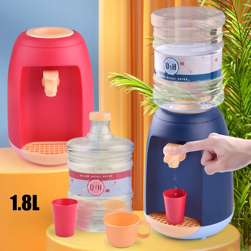 Children-Water-Dispenser-Toy-Mini-Baby-Drinking-Fountain-for-Pretend ...