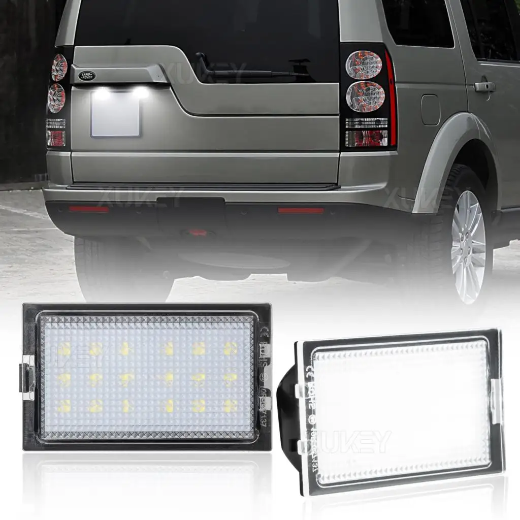 2pc-Number-Plate-Lights-LED-Rear-License-Plate-Lamp-for-Land-Rover ...