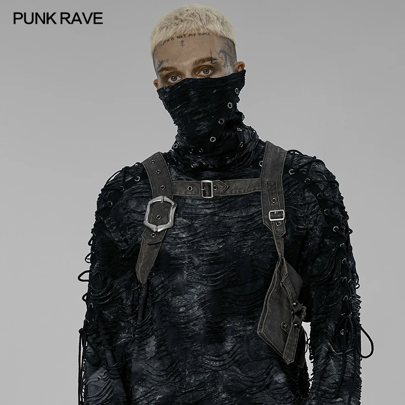 PUNK-RAVE-Men-s-Handsome-Post-apocalyptic-Style-Personalized-Strap-Men ...