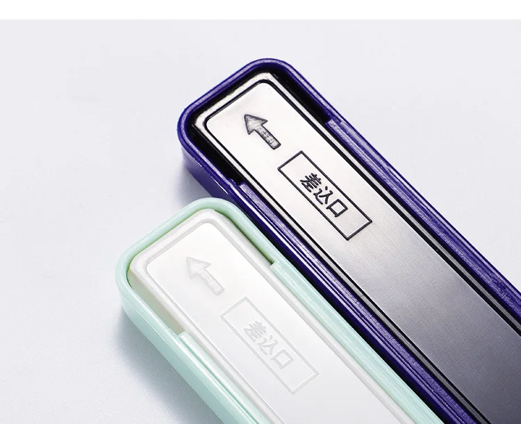 Baguettes,Blue Box--Baguettes chinoises antidérapantes, 1 paire, boîte ...