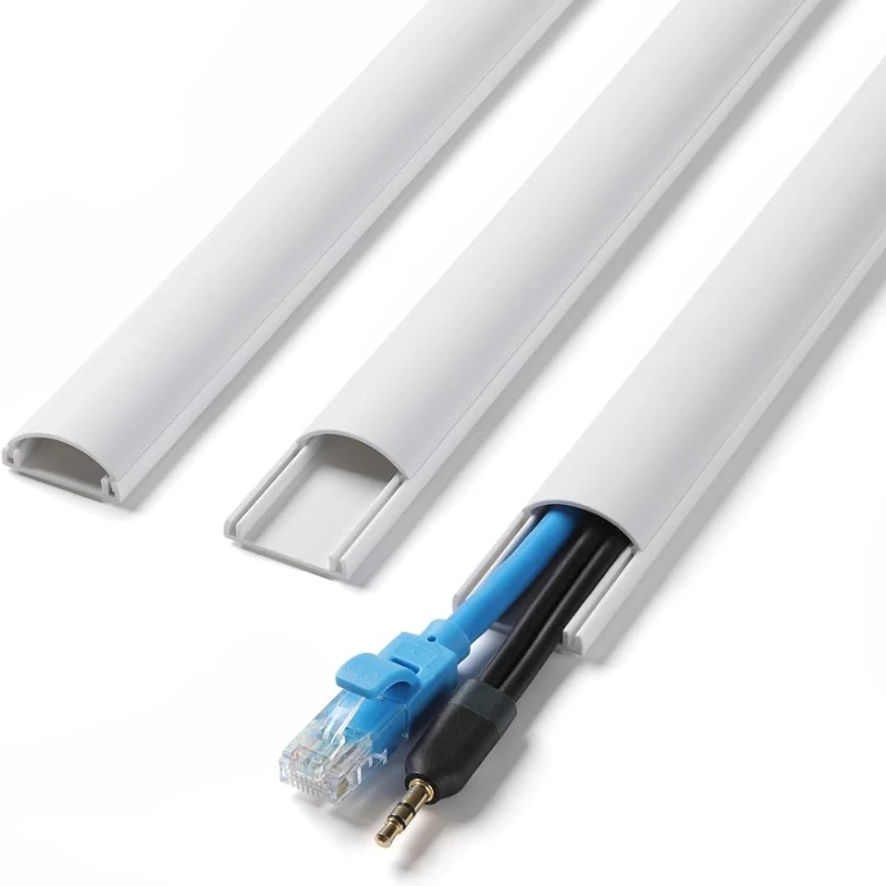 Wall-Mounted-Cable-Management-Cord-Cover-parede-decorativa-Cord-Hider ...