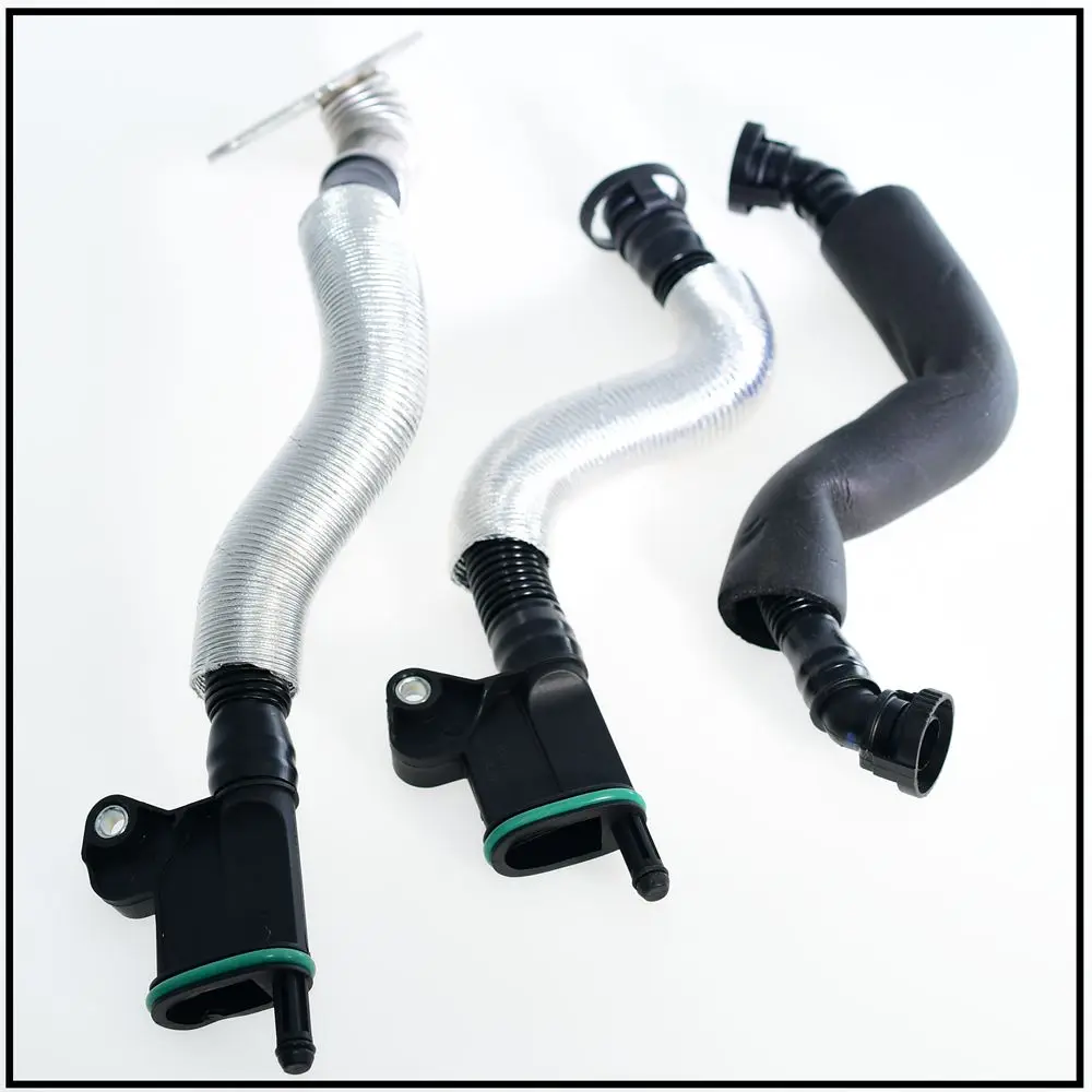 06H103226A-Oil-Water-Separator-Vent-Hose-Exhaust-Pipe-For-VW-Passat-B6 ...