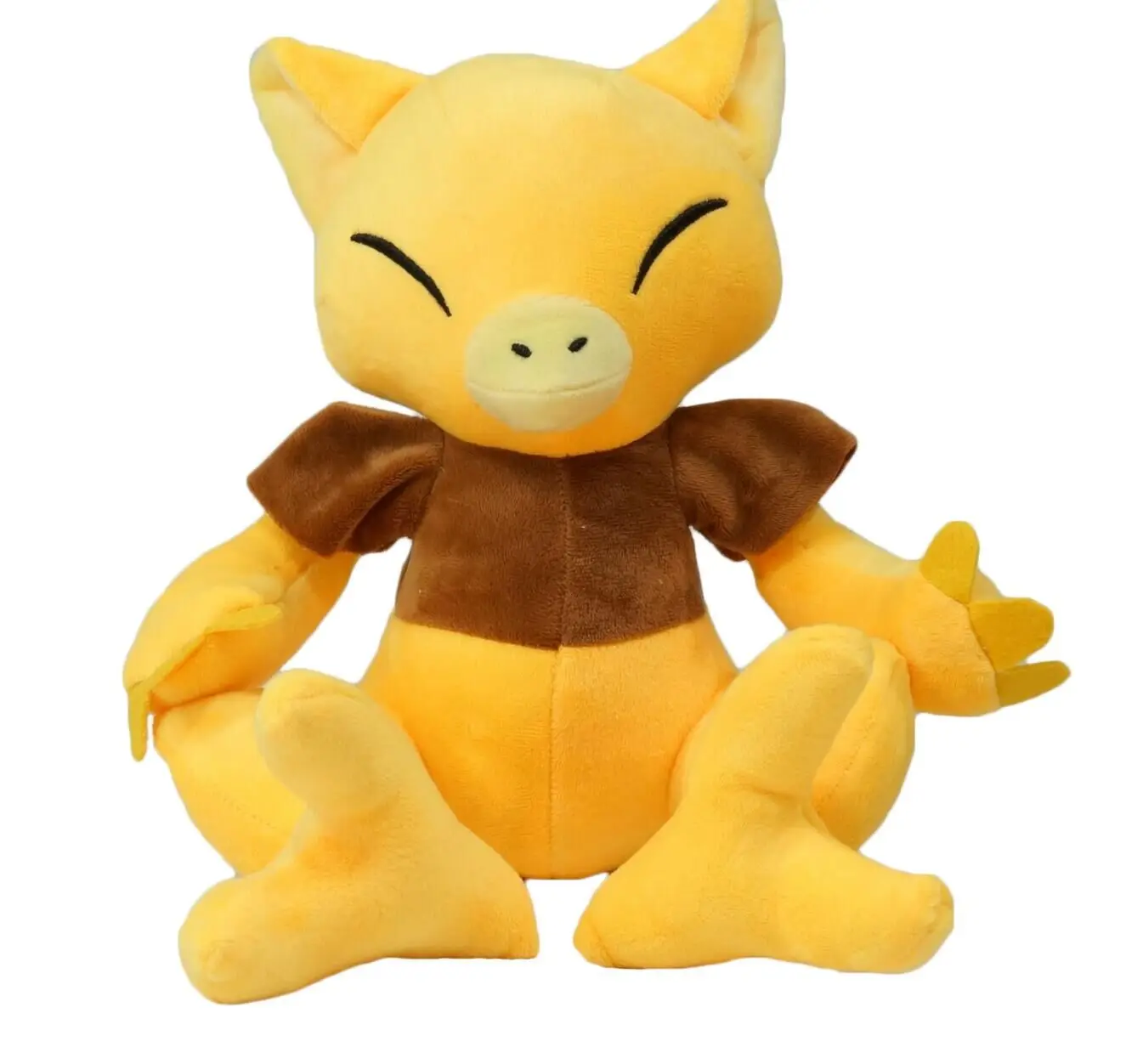 26cm Pokemon Abra Plush Toy Anime Peripheral Cartoon Soft Stuffed Doll ...