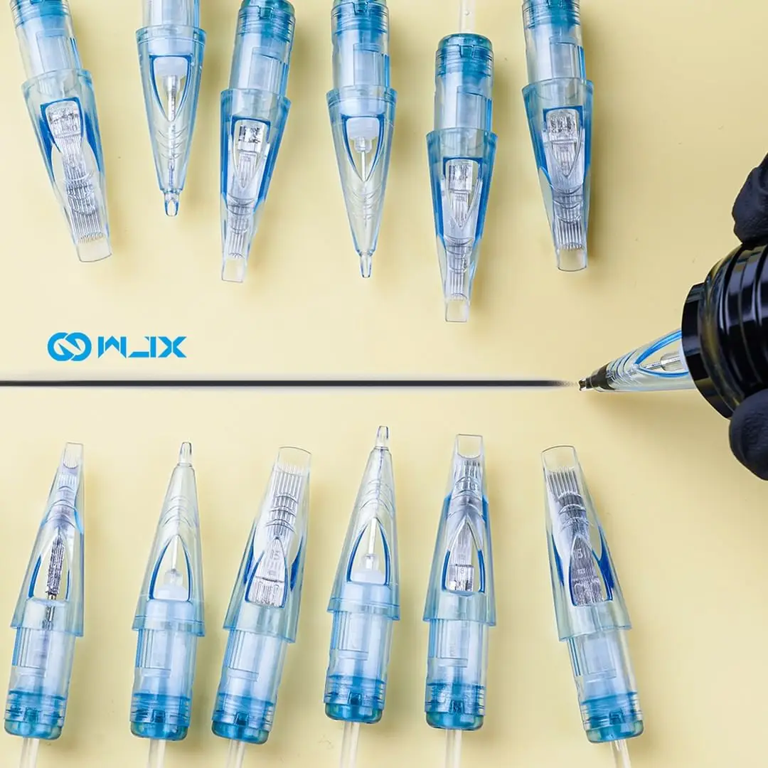 WJX Tattoo Needle Cartridge Round Liner (RL) 5mm Needle Taper For ...