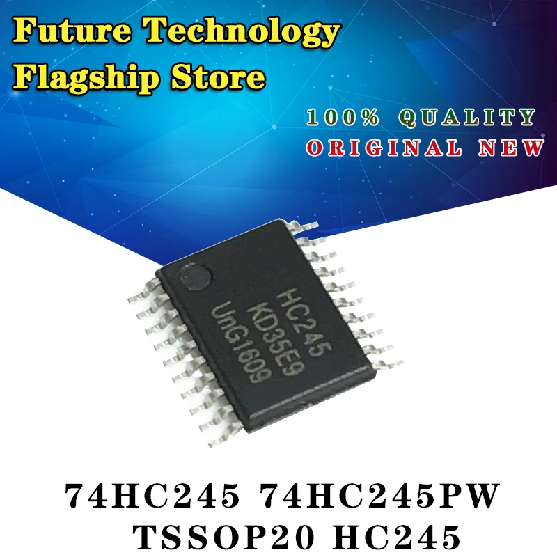 20-piezas-chip-transceptor-de-Bus-nuevo-y-original-HC245-74HC245 ...