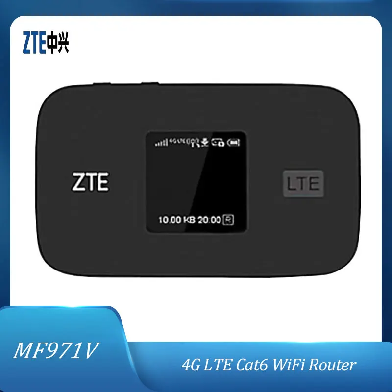 ปลดล็อคเดิม300Mbps ZTE MF971V Cat6 WiFi Router 4G LTE B1/2/3/4/5/7/8/17 ...