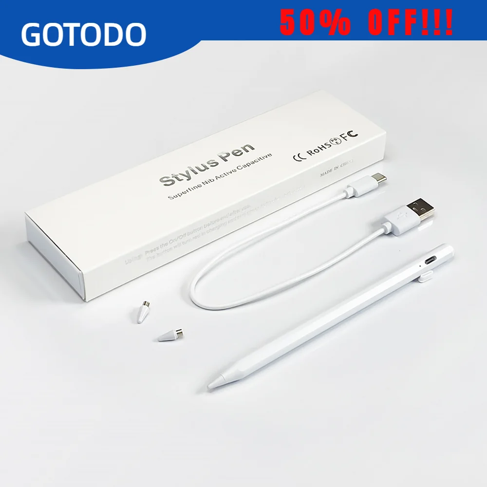 Universal Capacitive Touch Stylus Pen for Tablet IOS Android Windows ...