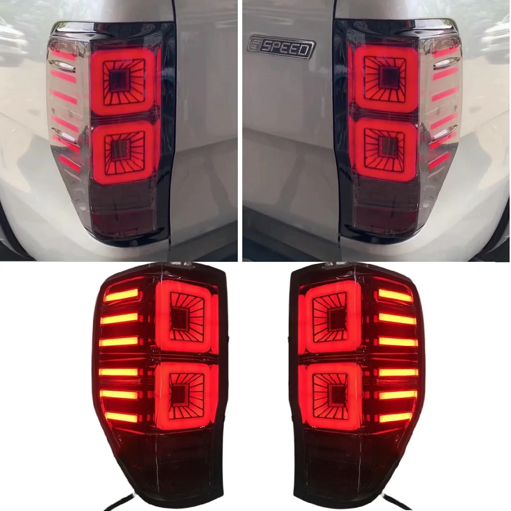 Exter-Rear-Lights-Fit-For-Ford-Ranger-Raptor-Xl-Xlt-WIldtrack-2012-2013 ...