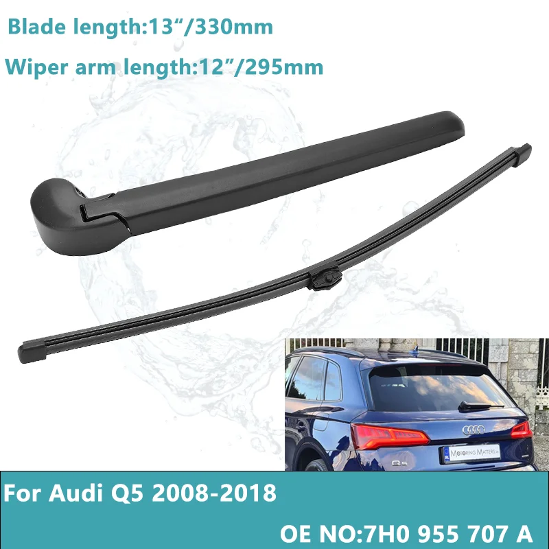 Car-Wiper-Blade-Rear-Back-Window-Windshield-Wipers-Arm-Blade-Kit-For ...