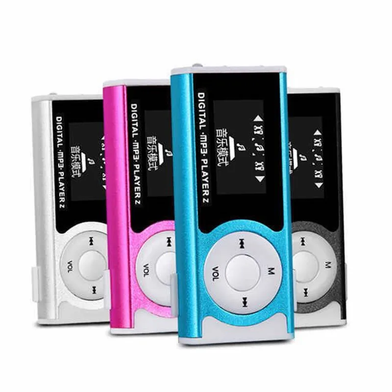 Portable Mp3 Card With Screen Mp3 / With Screen Lamp Clip Mp3 / With ...