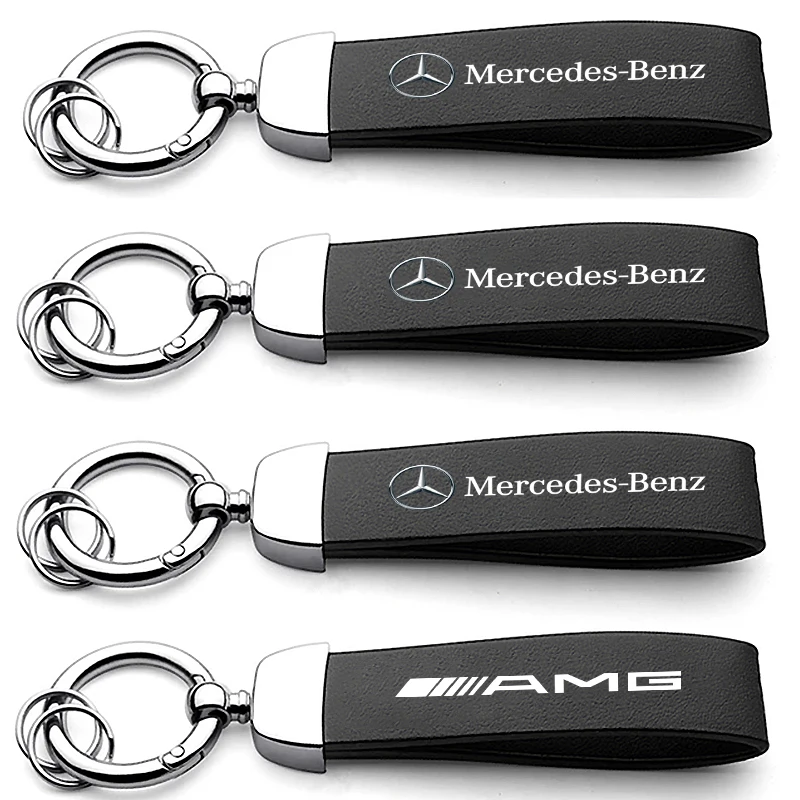 Emblema-de-carro-Couro-Key-Fobs-Decora-o-Chaveiro-Chaveiro-para ...