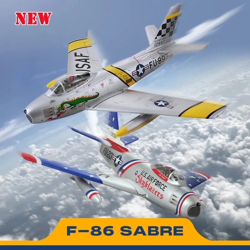 FMS 80mm F86 F-86 Sabre PNP RC Airplane Ducted Fan EDF Jet with 3 ...