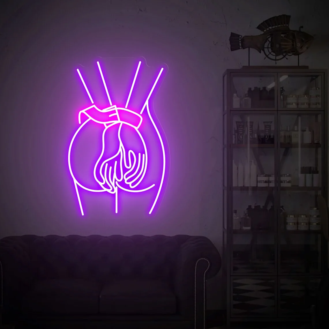 Letrero-de-ne-n-Led-con-cuerpo-de-ni-a-personalizado-decoraci-n-de ...