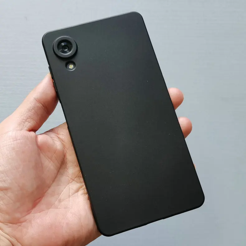 For Hisense A9 Case Black Matte Soft TPU Shockproof Back Cover for ...