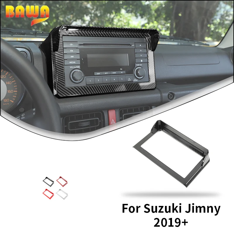 BAWA-Car-GPS-Navigation-Screen-Decoration-Frame-For-Suzuki-Jimny-2019 ...
