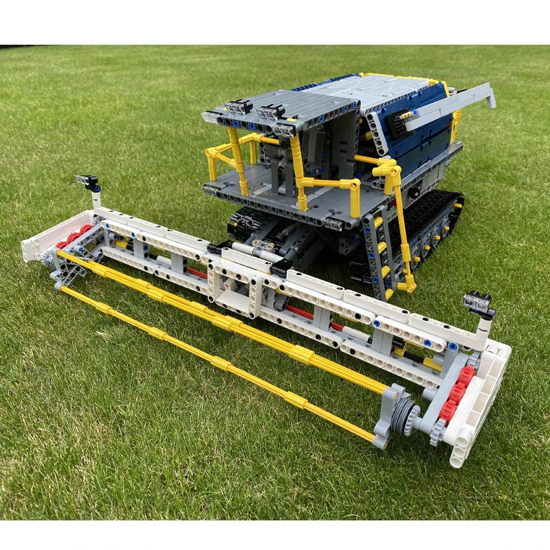 MOC-24287 Building Block Combine Harvester 42055 Alternative Model 3929 ...