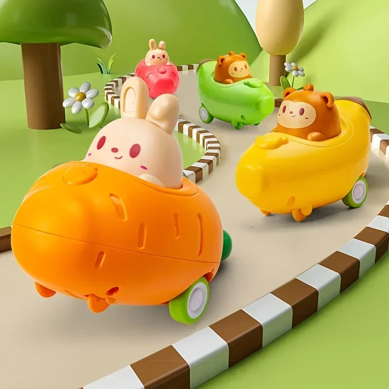 Baby-Animal-Car-Toys-Toddler-Press-and-Go-Toy-Cars-Wind-up-Cars-Bunny ...