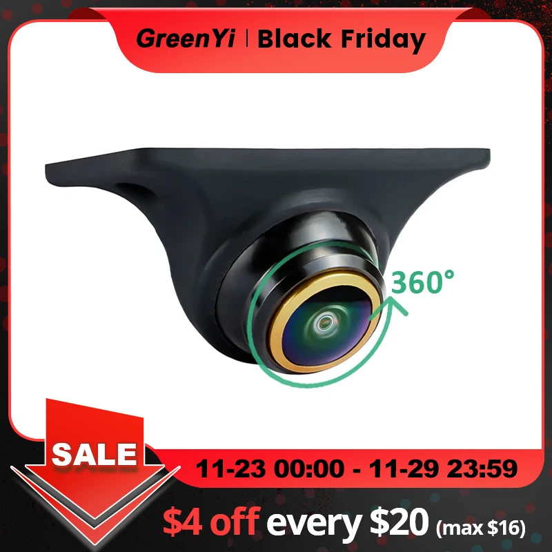 New-AHD-1080P-Night-Vision-Waterproof-Fisheye-Lens-Car-Reversing-Camera ...