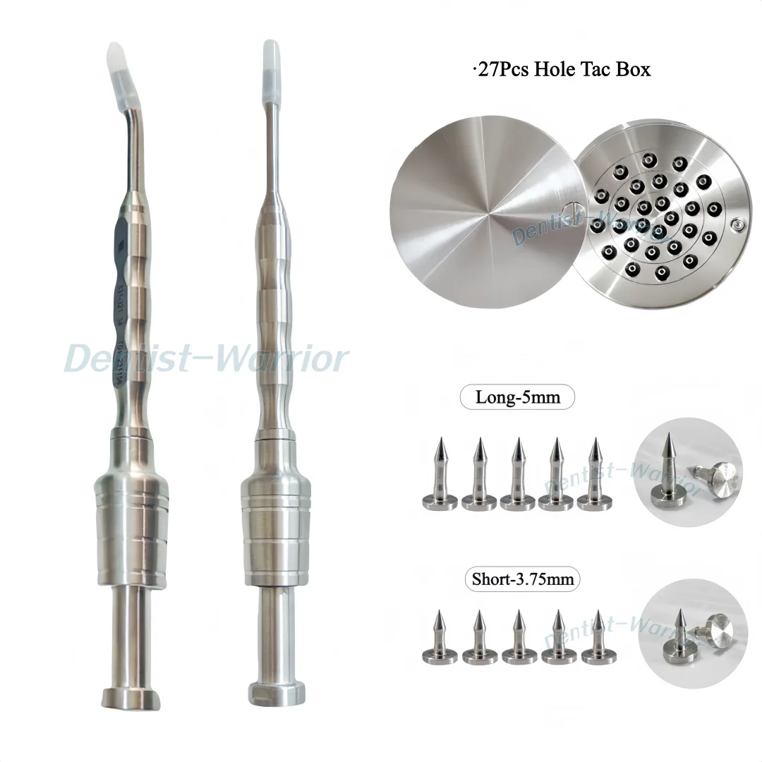 Dental GBR Bone Pins Gun Curved/Straight TAC Tacks Membrane Pins 3.75 ...
