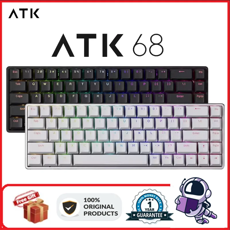 VGN-ATK-ATK68-Esports-Magnetic-Axis-Keyboard-Wired-Single-Mode-PBT ...