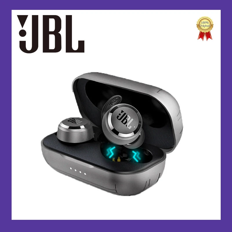 100% 오리지널 JBL T280 TWS 무선 블루투스 이어폰, 스포츠 이어 버드, 딥베이스 헤드폰, 방수 헤드셋, 충전 케이스 포함| | - AliExpress