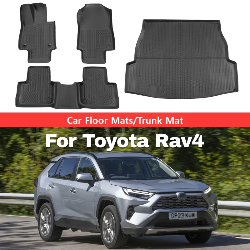 Floor Mats for Toyota Rav4 2013-2025 All-weather Waterproof Protection ...